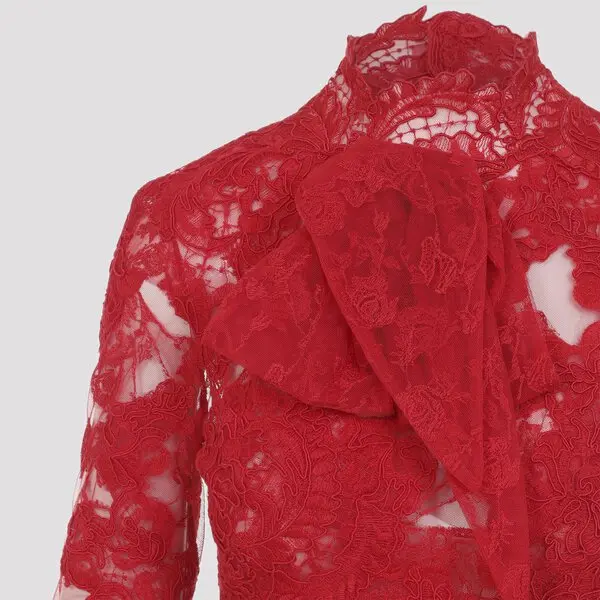 Ermanno Scervino Lace Mini Dress