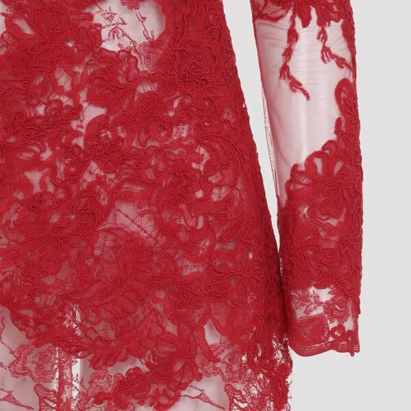 Ermanno Scervino Lace Mini Dress