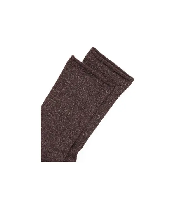 Brunello Cucinelli Metallictoned Long Socks