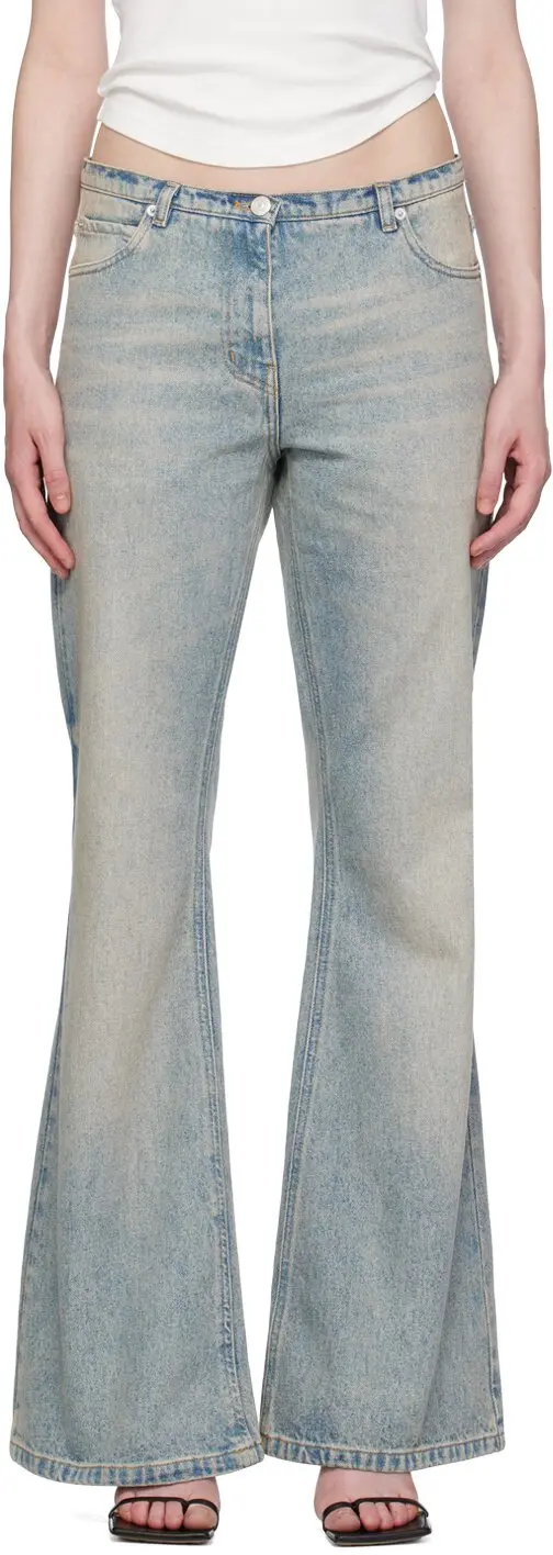 COURREGES Bootcut Cotton Jeans