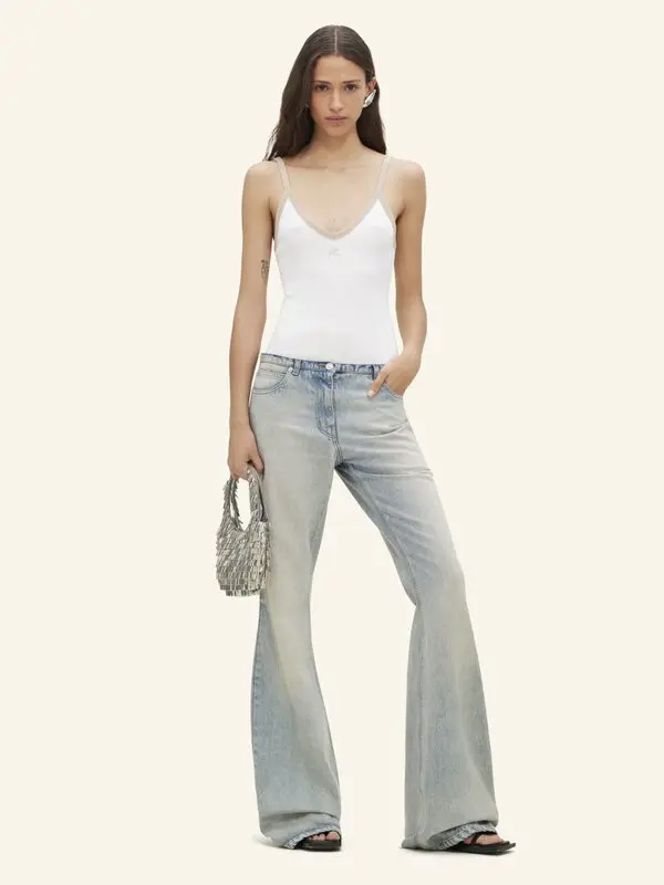 COURREGES Bootcut Cotton Jeans