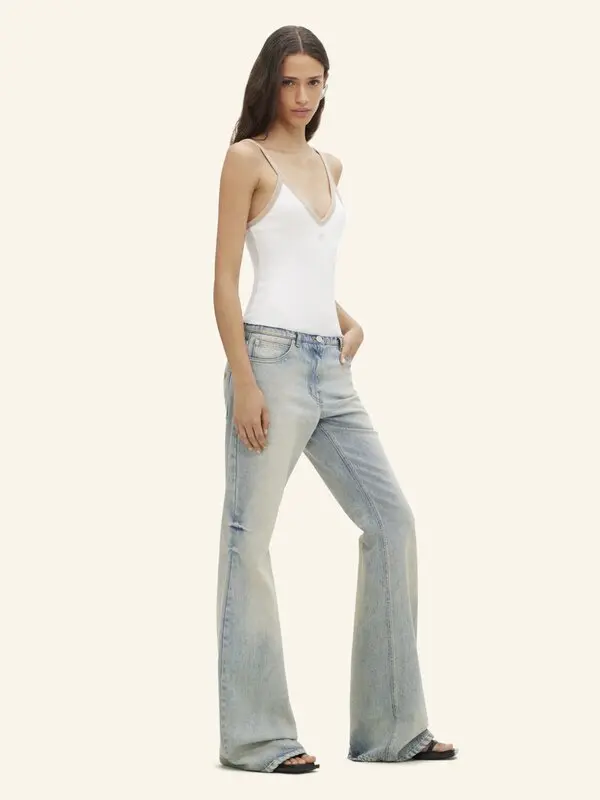 COURREGES Bootcut Cotton Jeans