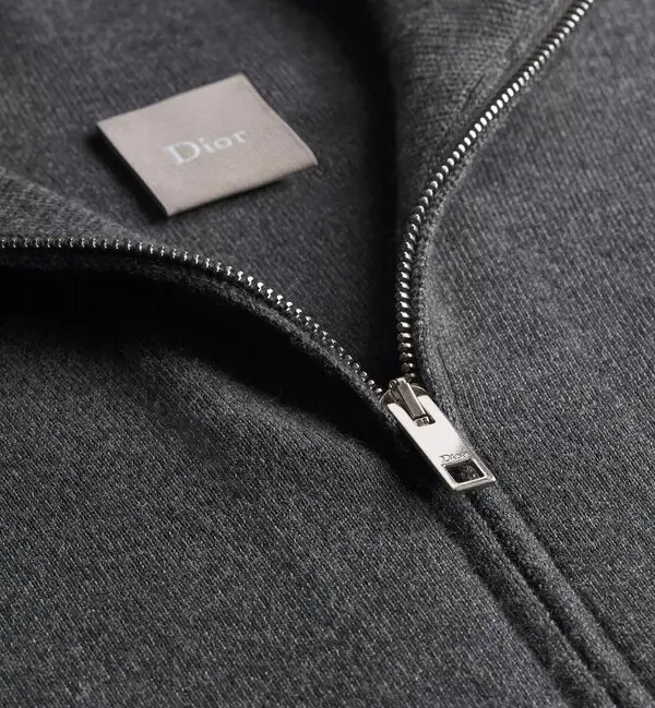 Dior Wool Zip-up Cardigan