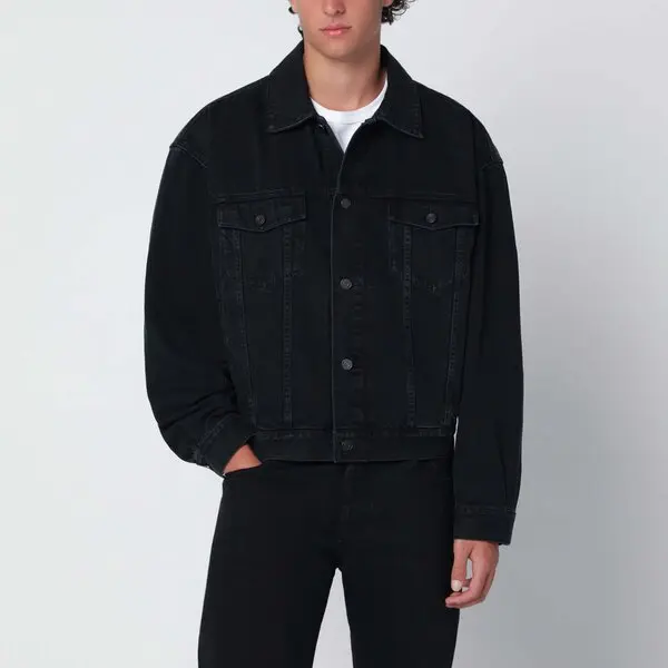 Saint Laurent Long-sleeve Denim Jacket