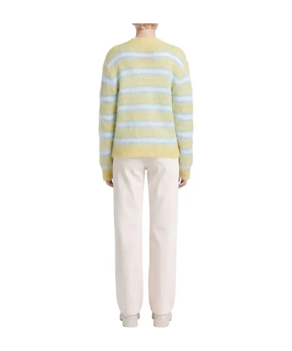 Marni Striped Knit Cardigan