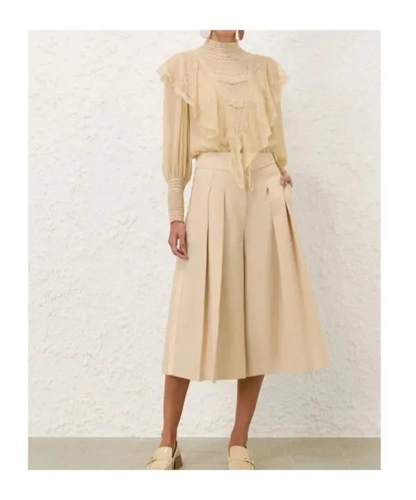 Zimmermann Momentum Waterfall Blouse