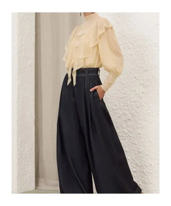 Zimmermann Momentum Waterfall Blouse