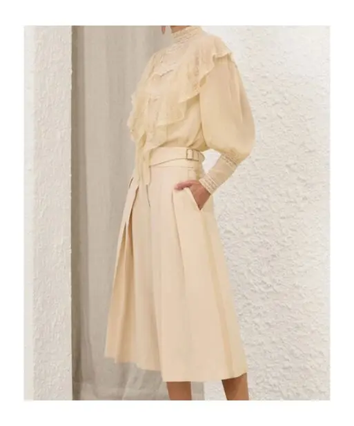 Zimmermann Momentum Waterfall Blouse