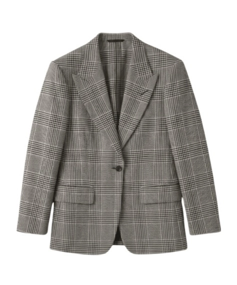 TOM FORD Long-sleeved Suit Jacket - Gray