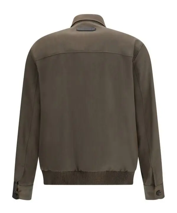 Brioni Zip-up Pocket Detail Jacket