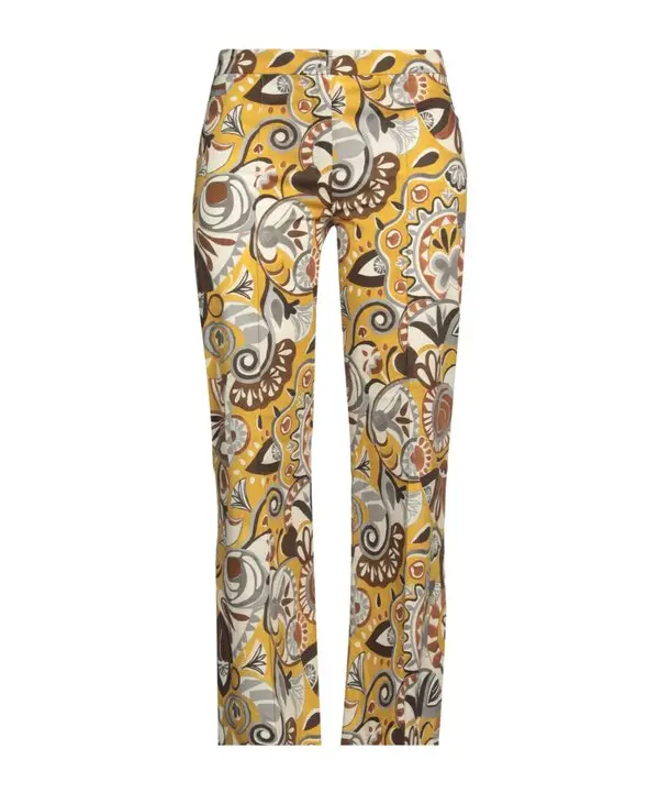 Max Mara Multi-color Printed Trousers