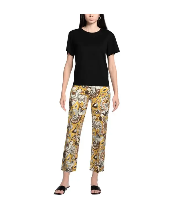 Max Mara Multi-color Printed Trousers