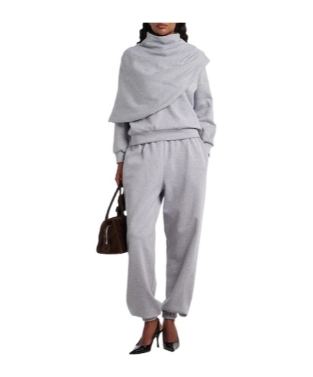 Magda Butrym Cotton-blend Jersey Sweatpants