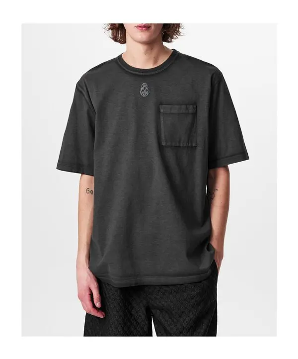 Alexander McQueen Vintage Wash Pocket Crew Neck Tshirt