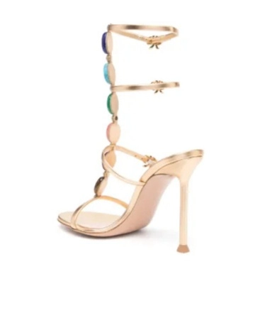 GIANVITO ROSSI Shanti 105mm Gladiator Sandals