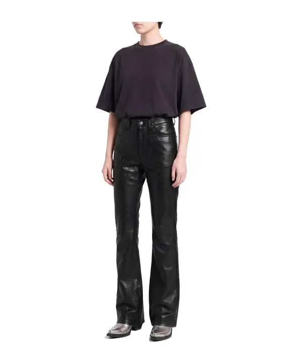 Balenciaga Solidcolor Flared Trousers