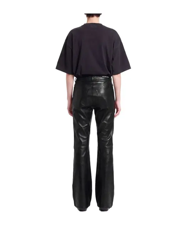 Balenciaga Solidcolor Flared Trousers