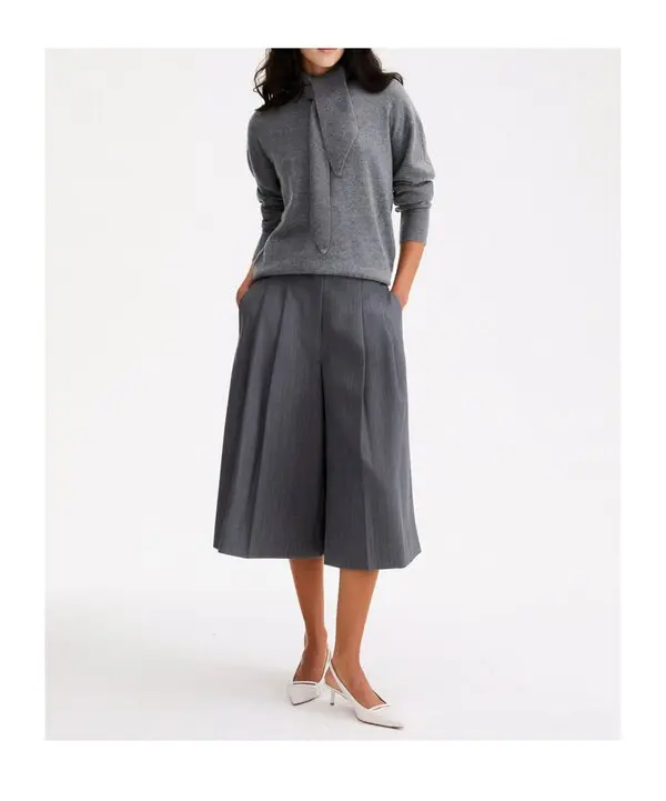 Marella Pleated Bermuda Shorts