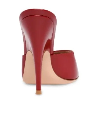 GIANVITO ROSSI Patent Mule Heels