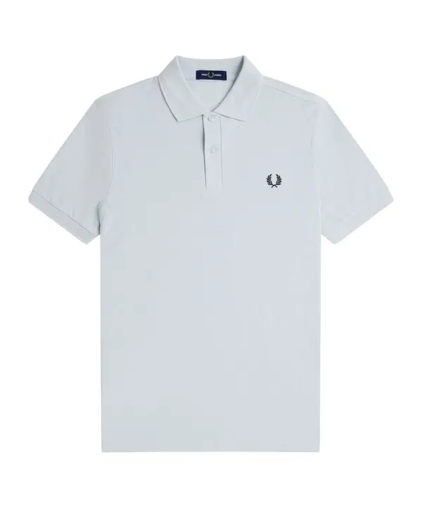 Fred Perry Pure Cotton Short-sleeved Shirt - White