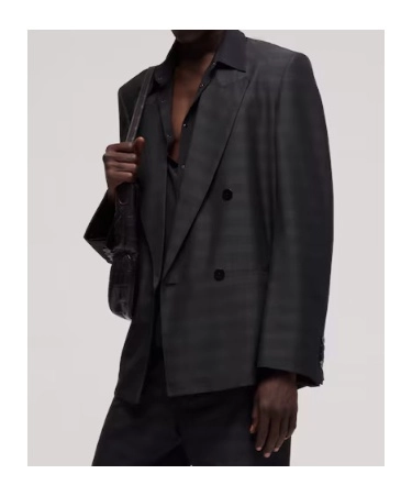 Gucci Prince Of Wales Silk Jacket