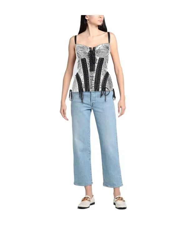 Dolce & Gabbana Two-tone Metal Vest