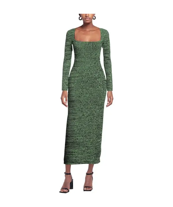 GANNI Two-tone Designed Dress