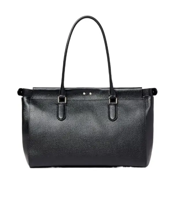 Fendi Peekaboo Tote Small Leather Bag - Black