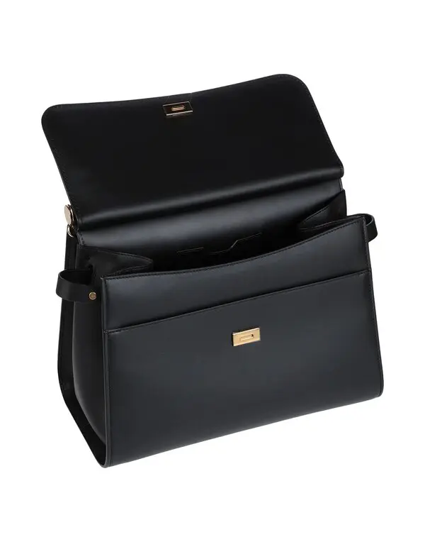 Dolce & Gabbana Minimal Largesize Leather Handbag