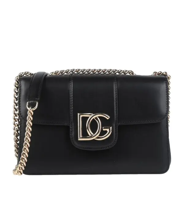 Dolce & Gabbana Medium-sized Leather Bag - Black