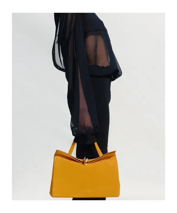 Jacquemus The Valérie Suede Tote Bag