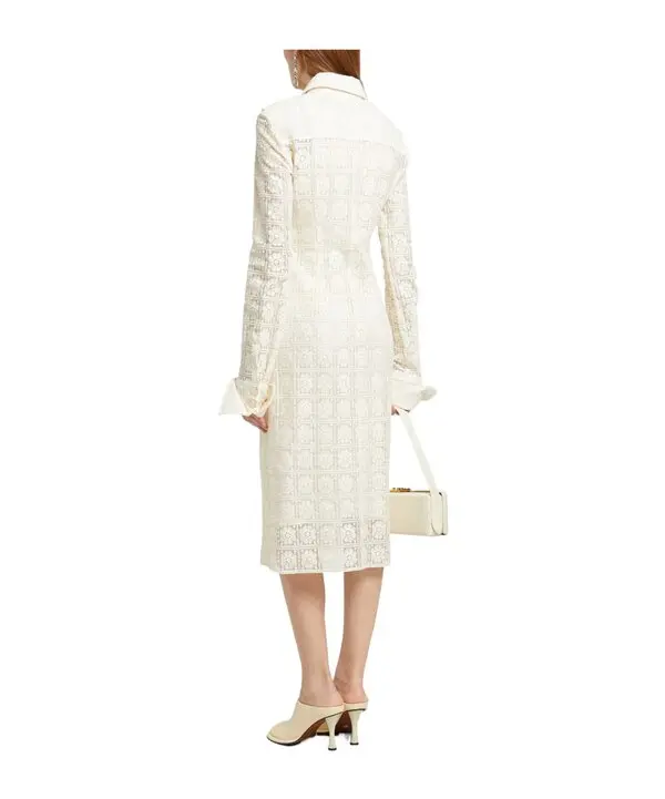 Sportmax Lace Shirt Dress