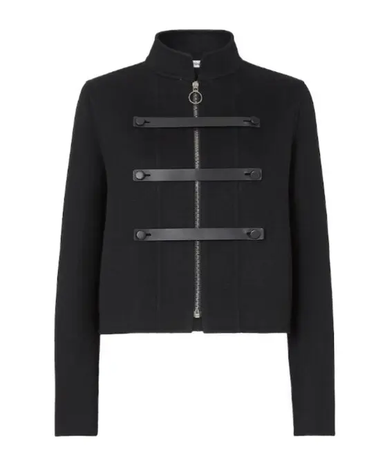 Fendi Jacket Wool And Shearling Blouson
