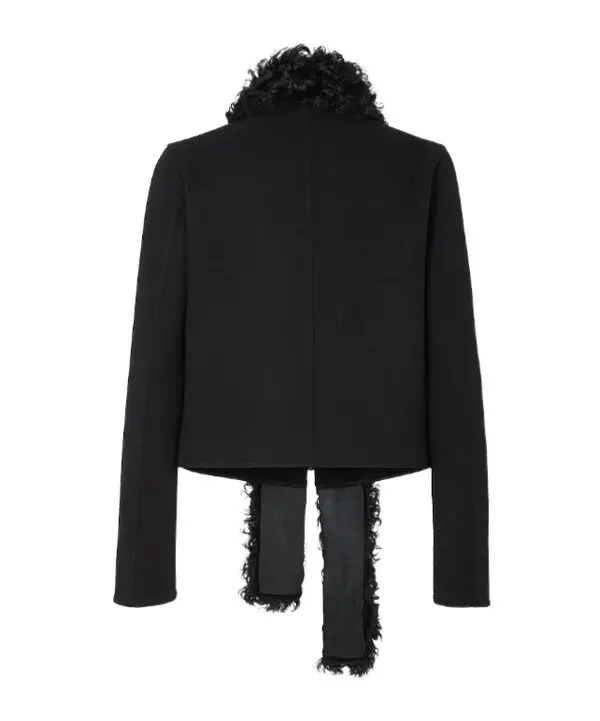 Fendi Jacket Wool And Shearling Blouson