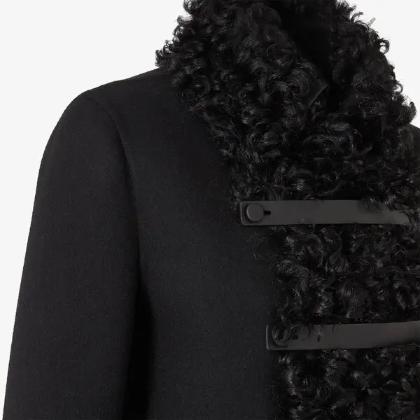 Fendi Jacket Wool And Shearling Blouson