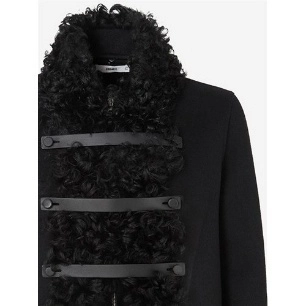 Fendi Jacket Wool And Shearling Blouson