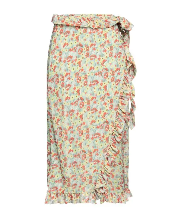 GANNI Floral Tulle Skirt
