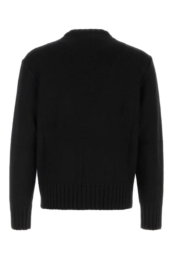 Gucci Logo Embroidered Knitted Jumper