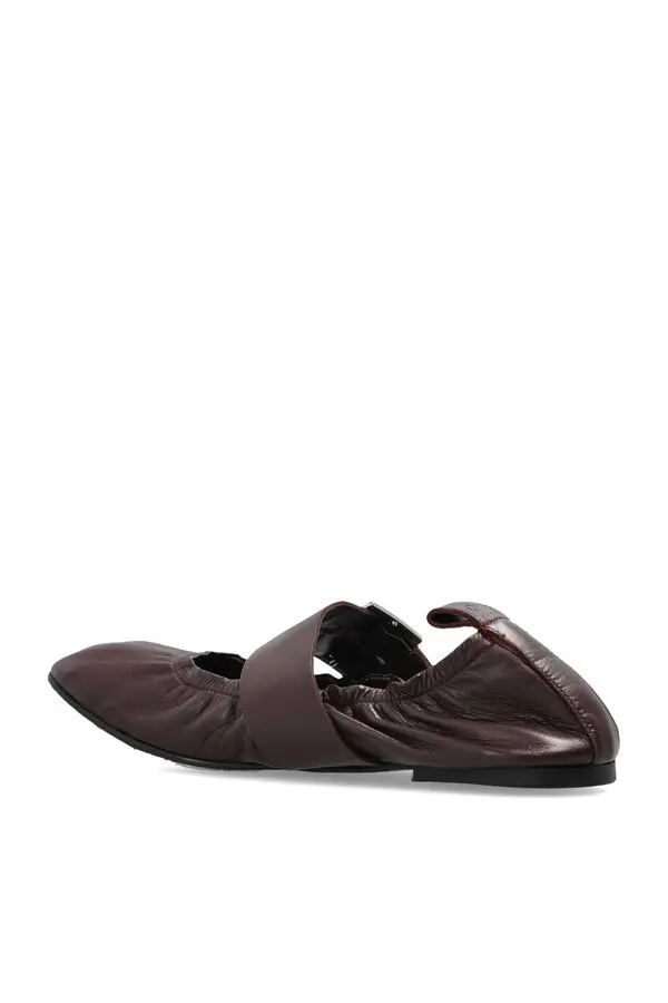 ALOHAS Sarea Ballet Flats With Pleated Details