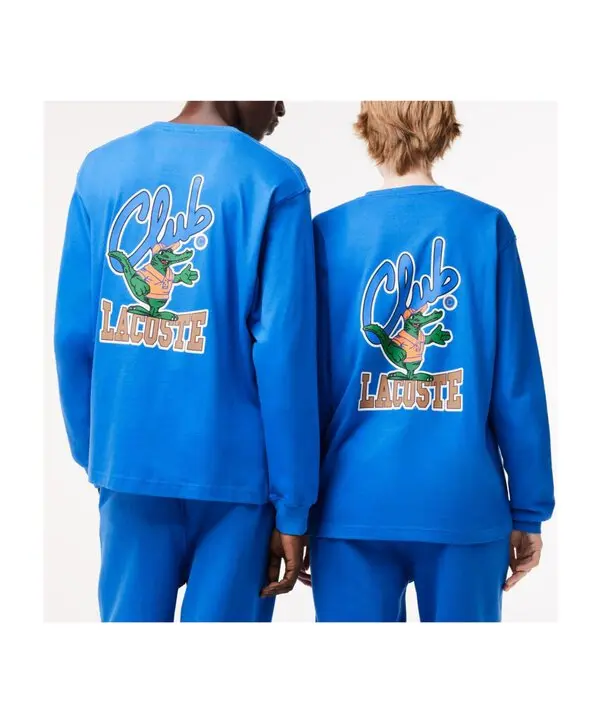 Lacoste Bright Crewneck Longsleeve Top