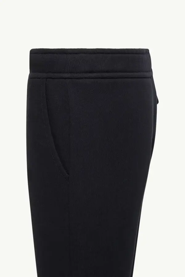 Moncler Cotton Jersey Sweatpants With Teddy Pocket