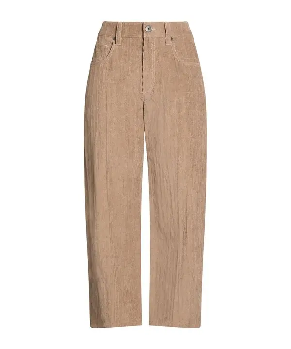 Brunello Cucinelli Tapered Corduroy Trousers