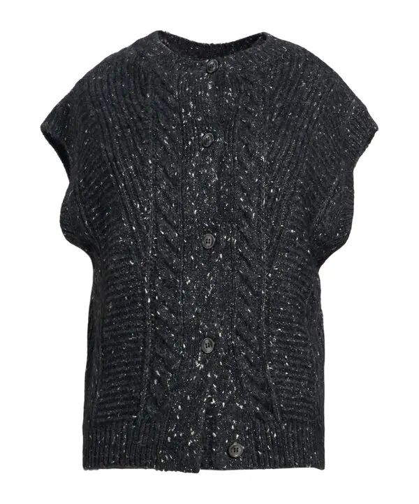 Max Mara Two-tone Knitted Sleeveless Top