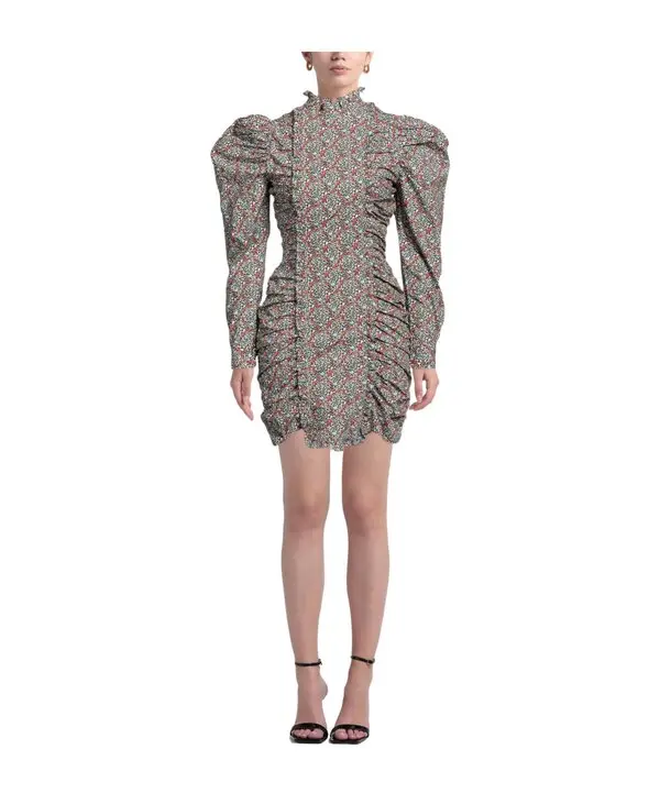 GANNI Minimal Woven Dress