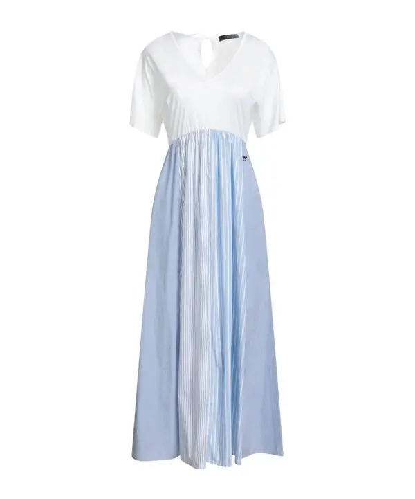 Max Mara Striped Dress - Blue