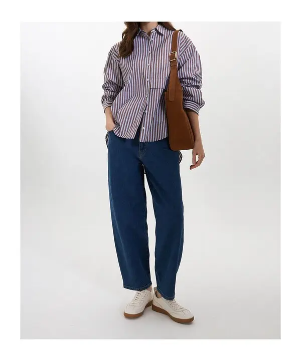 IBLUES Striped Long-sleeve Shirt