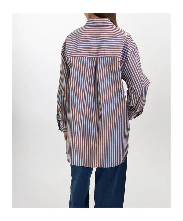 IBLUES Striped Long-sleeve Shirt