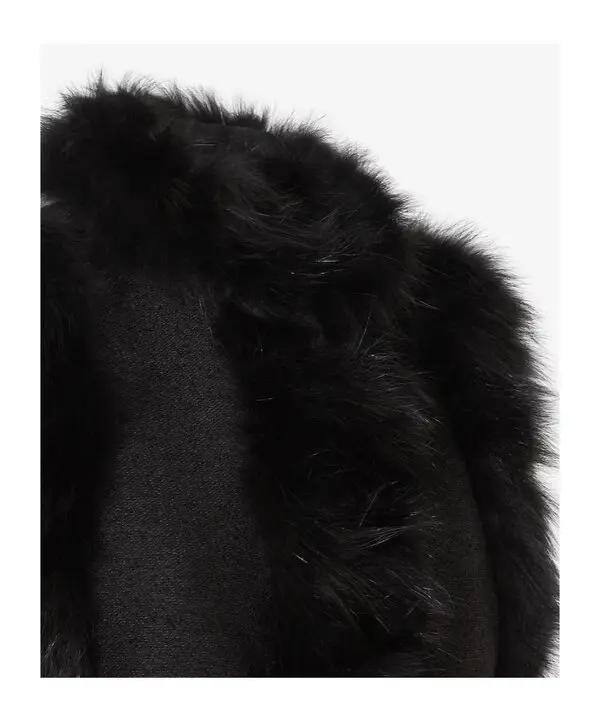 Fendi Wool And Fox Fur Gilet