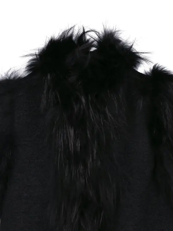 Fendi Wool And Fox Fur Gilet