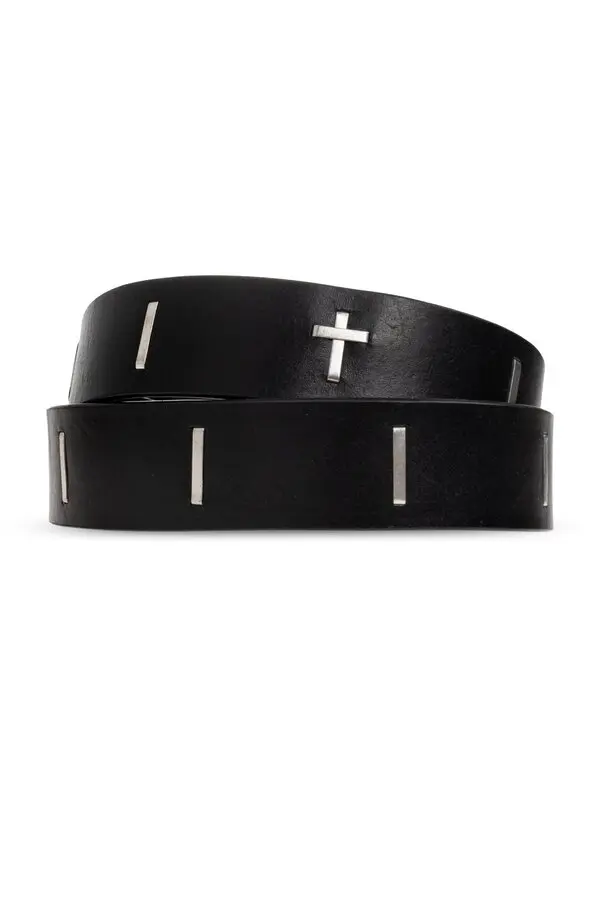 ALLSAINTS Studded Leather Belt